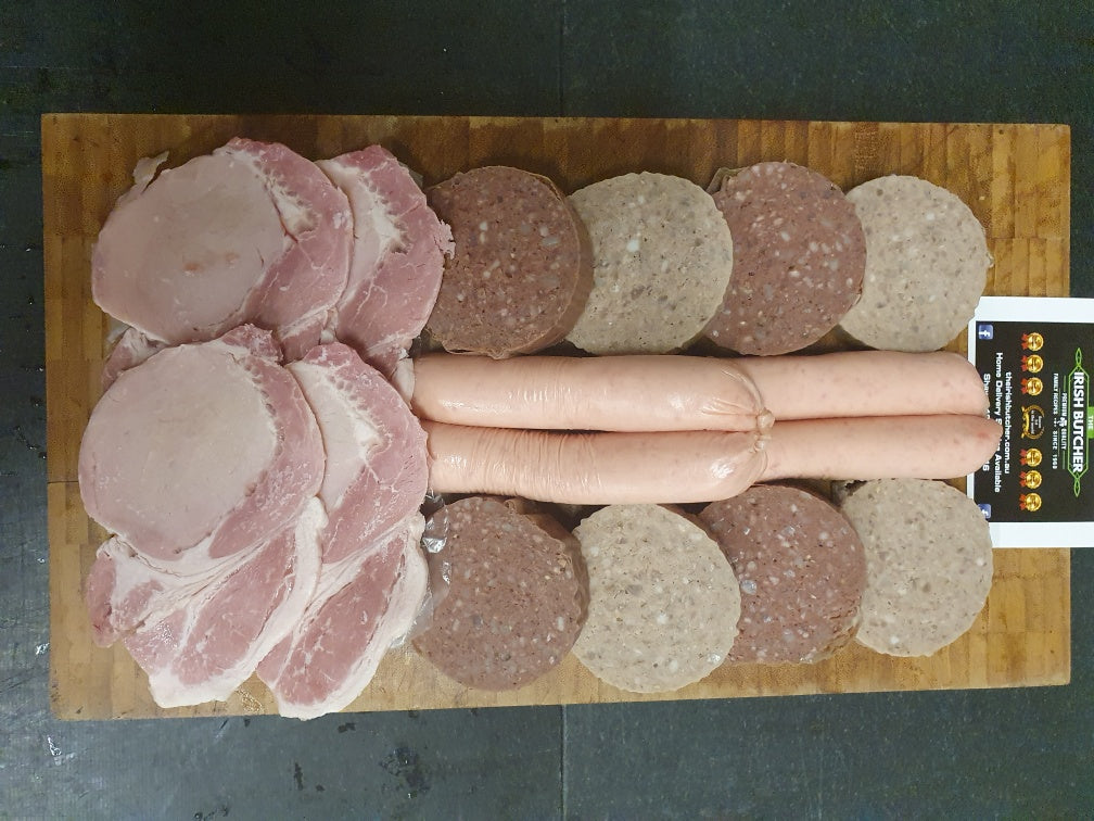 Irish Breakfast Pack for 2(The Full Irish hang over cure)just add eggs ...