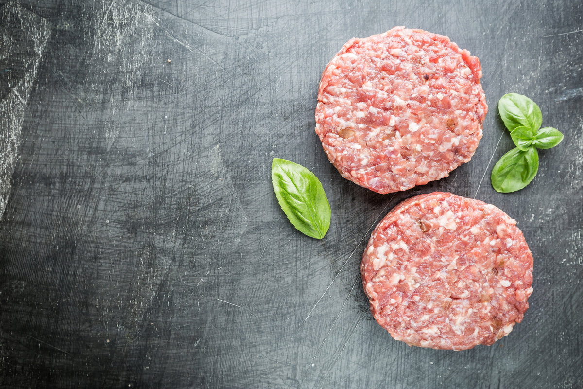 Pure Beef Burger 1st Place Winner,Hand Made ,Small Batch,2 per pack(Gl ...